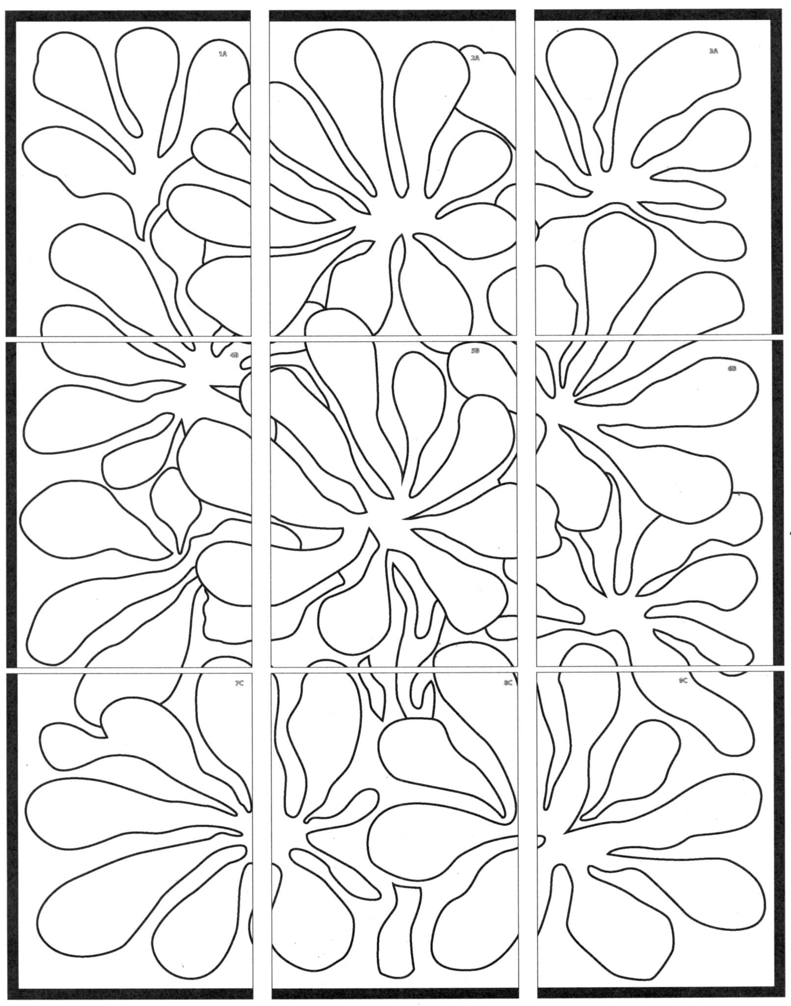 Henri Matisse Paper Flowers Collage Lesson: Collaborative Art Mural for ...