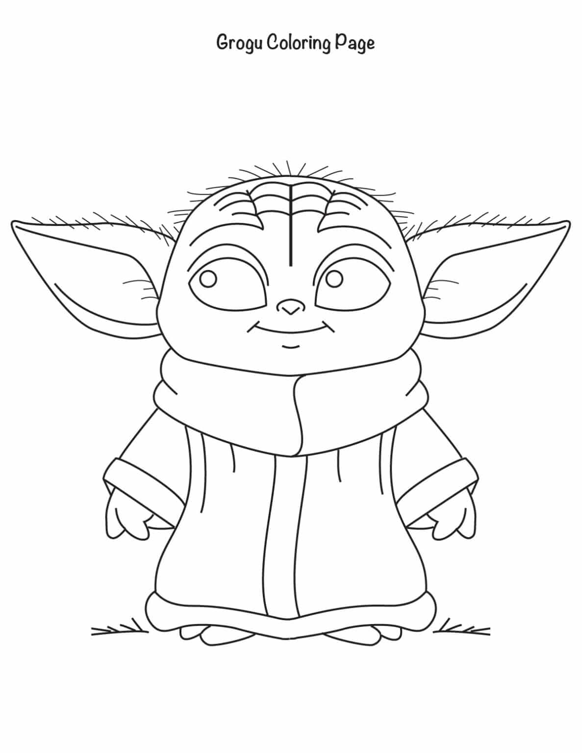 How to Draw Grogu: Easy Step-by-Step Art Lesson for Kids